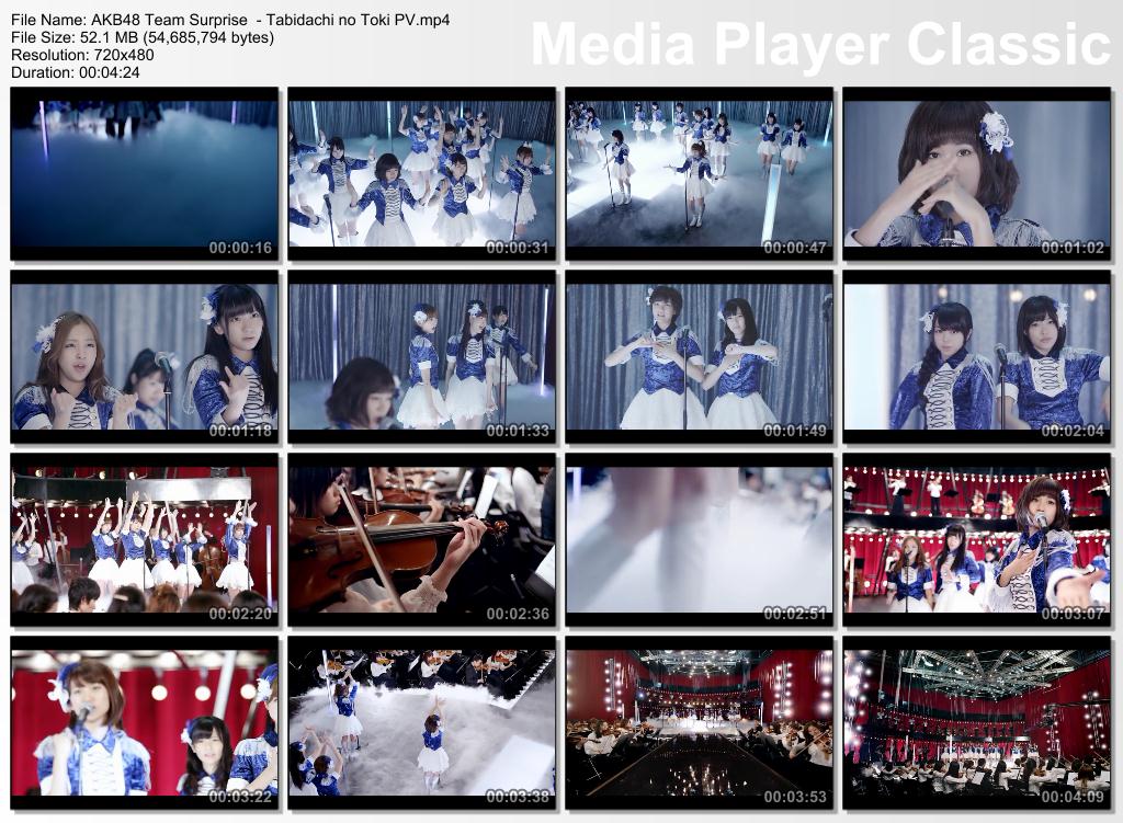 akb48live: [PV] AKB48 Team Surprise (チームサプライズ) - Tabidachi no Toki (旅立ちのとき)